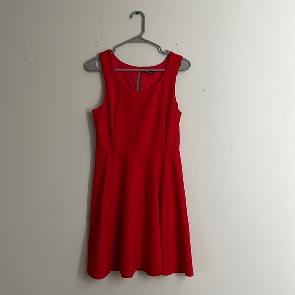 Express | Dresses | Euc Red Express Dress | Poshmark